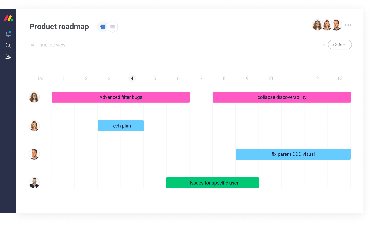 Tool voor software-ontwikkeling | monday.com