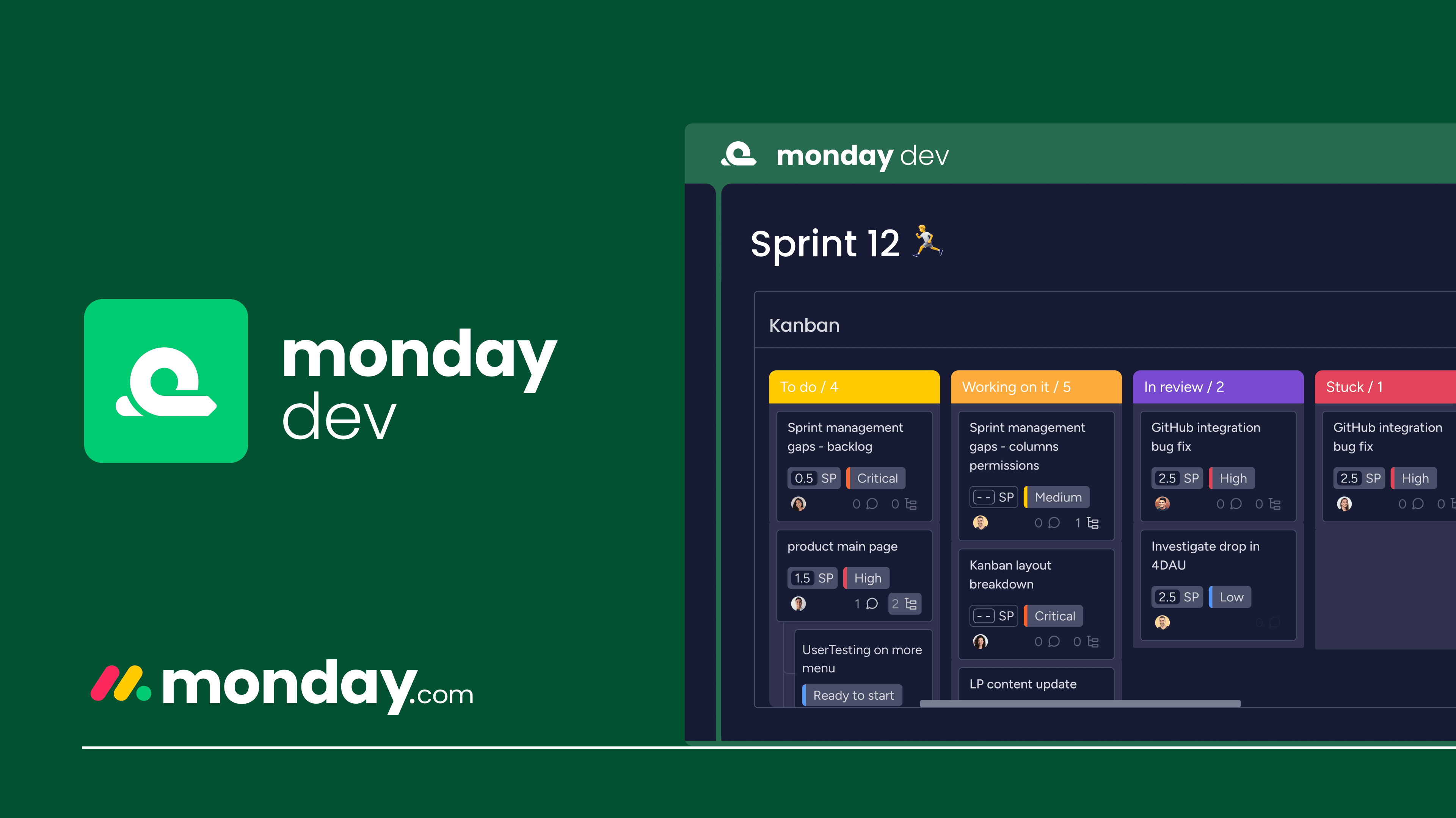 monday dev | Agile software management